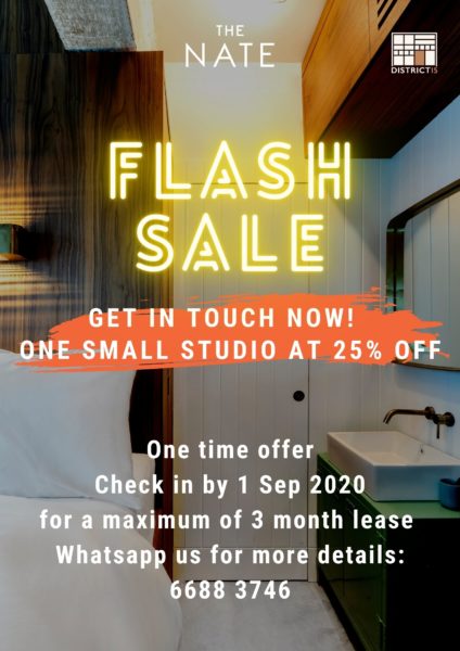 Exclusive offers at The Nate